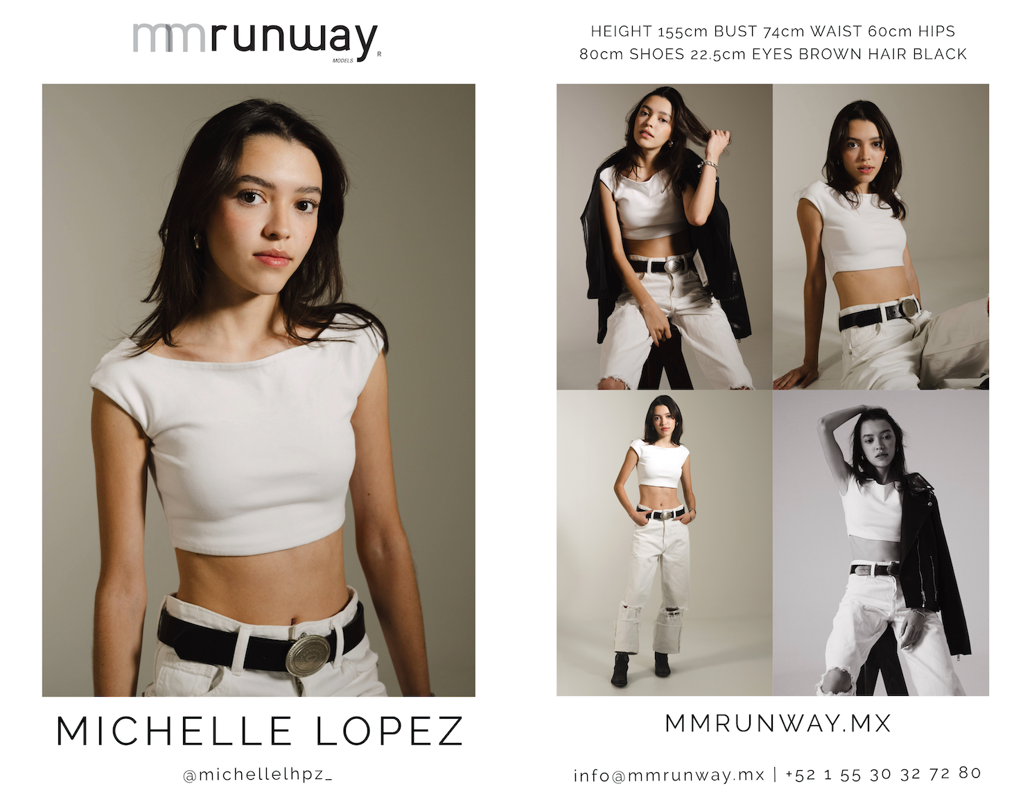 MICHELLE LOPEZ / GDL · MM Runway · Model Management