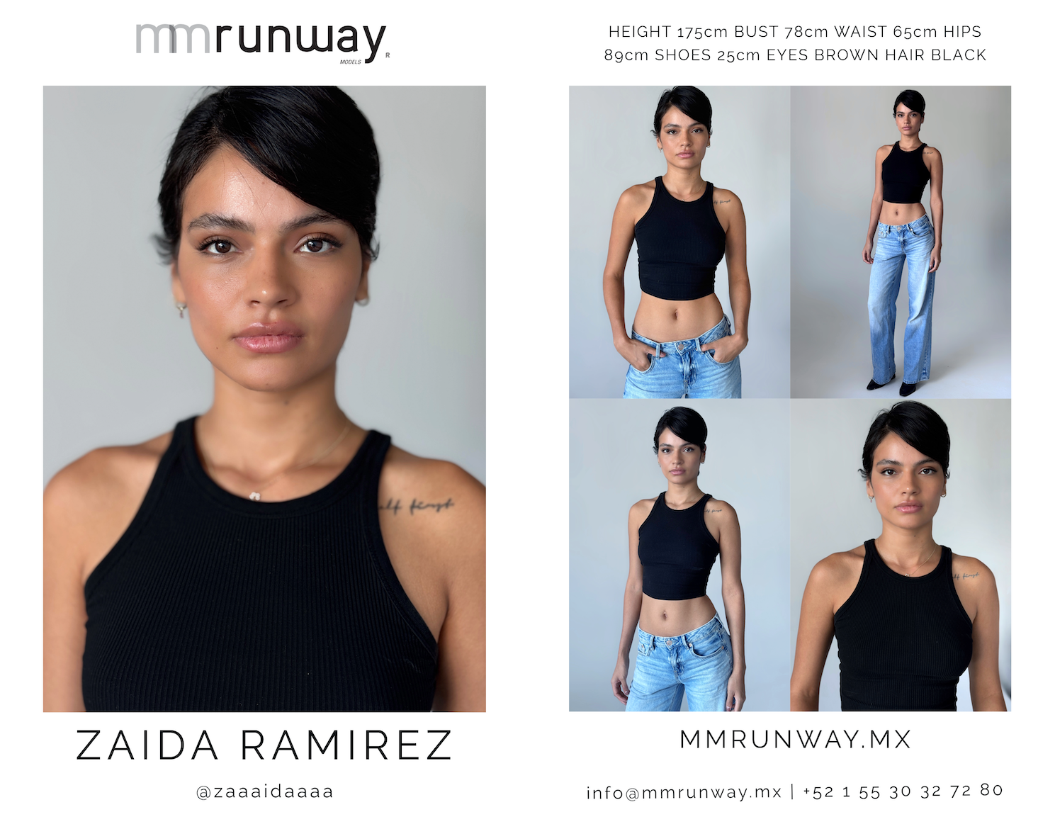 ZAIDA RAMIREZ / MTY · MM Runway · Model Management